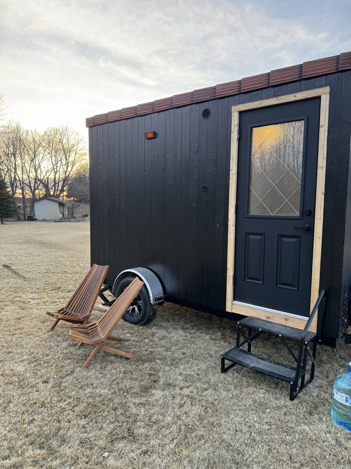 Timber Arched Custom Mobile Sauna with Changing Room - SOLD ...