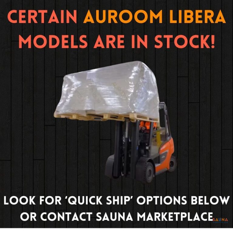Auroom Libera Glass - Indoor Sauna Kit With Floor Kit ...