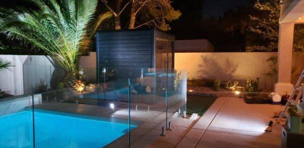 Auroom Mira L Modern Nordic Outdoor Sauna Kits | SaunaMarketplace.com