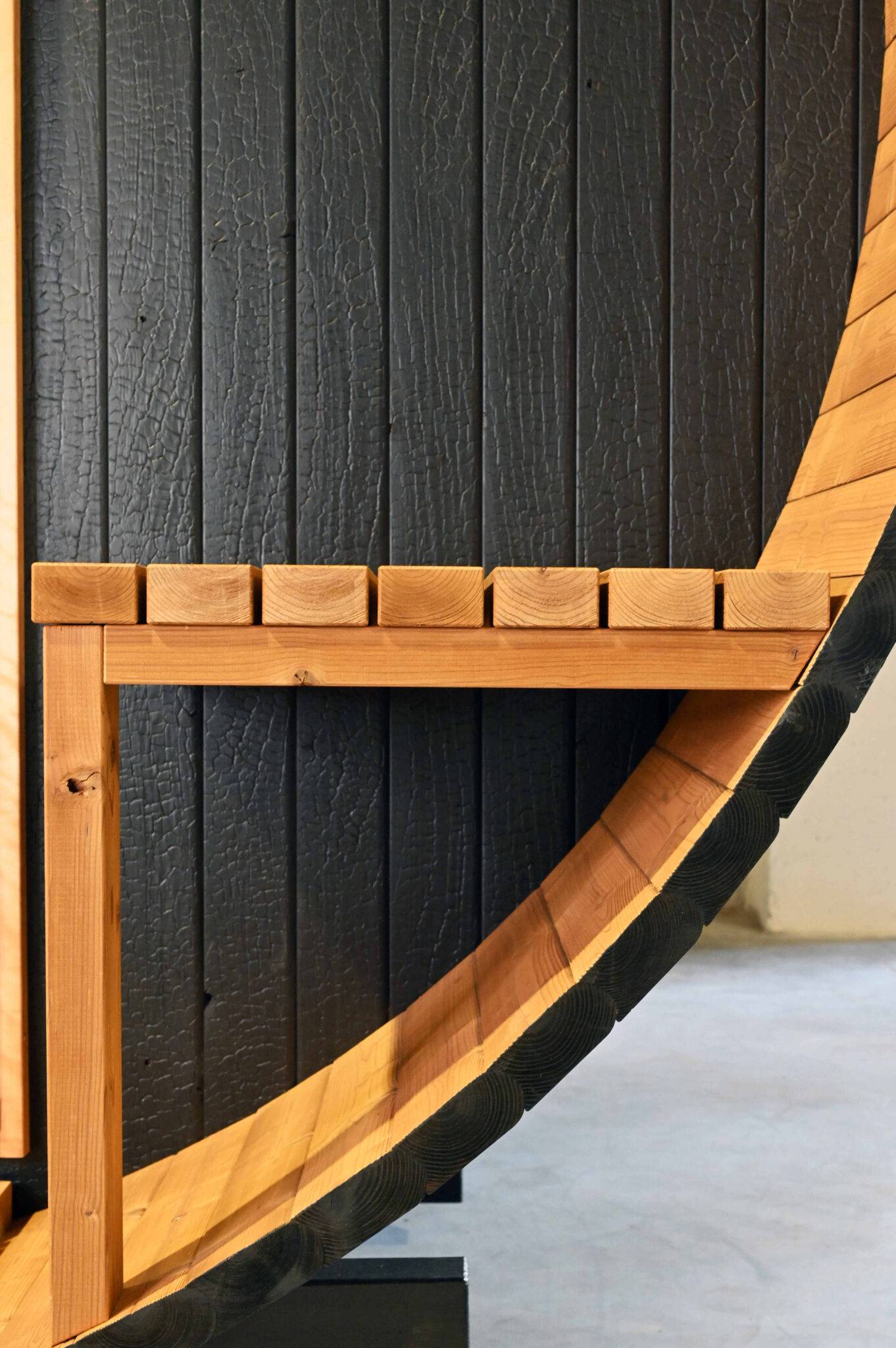 Thermory Ignite Black Barrel Sauna | SaunaMarketplace.com