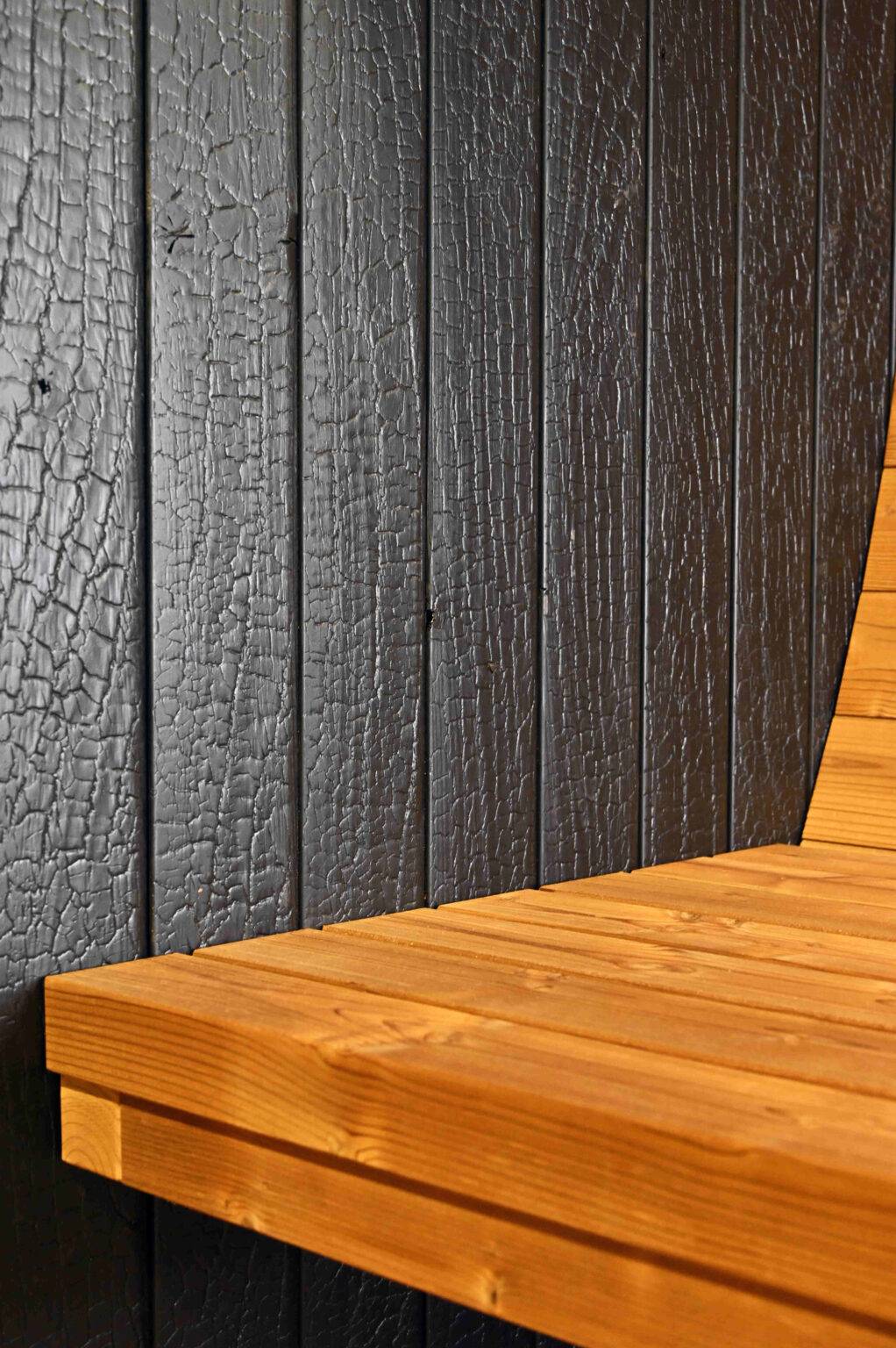 Thermory Ignite Black Barrel Sauna - SaunaMarketplace.com