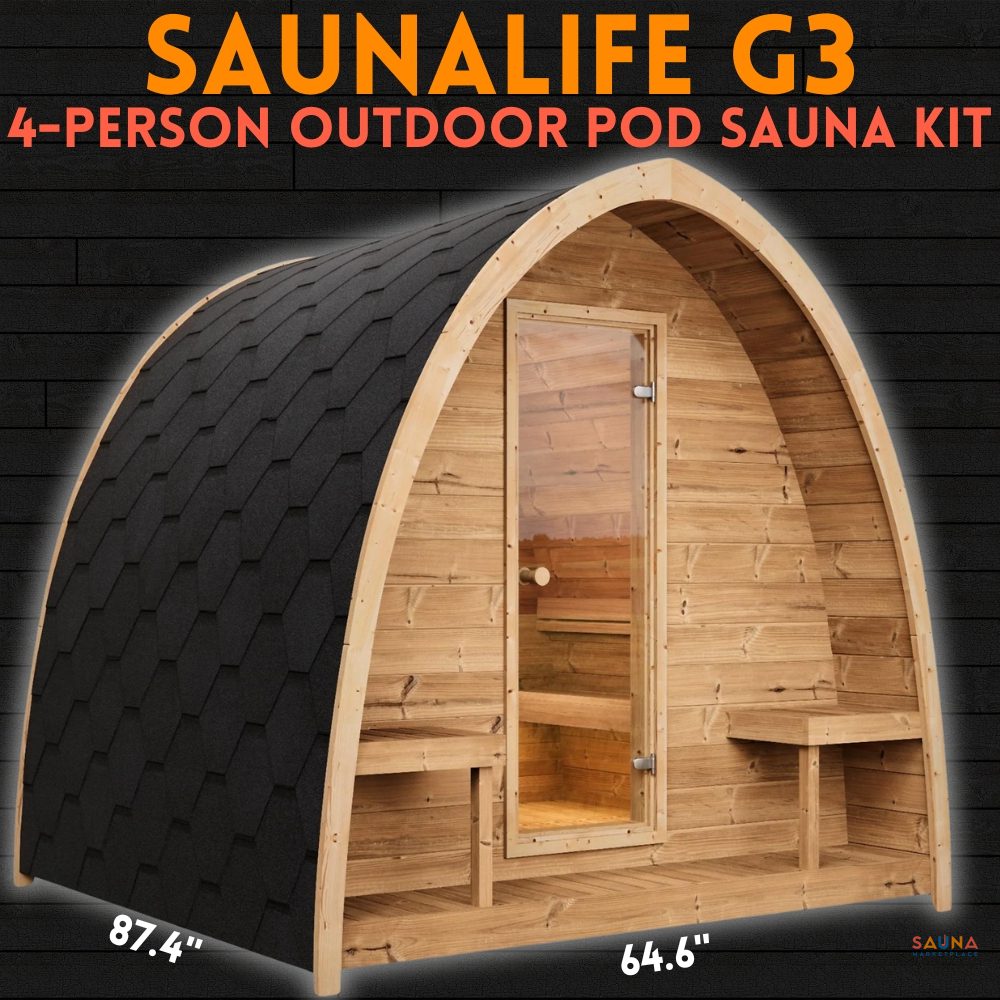 SaunaLife G3 Pod Sauna | SaunaMarketplace.com