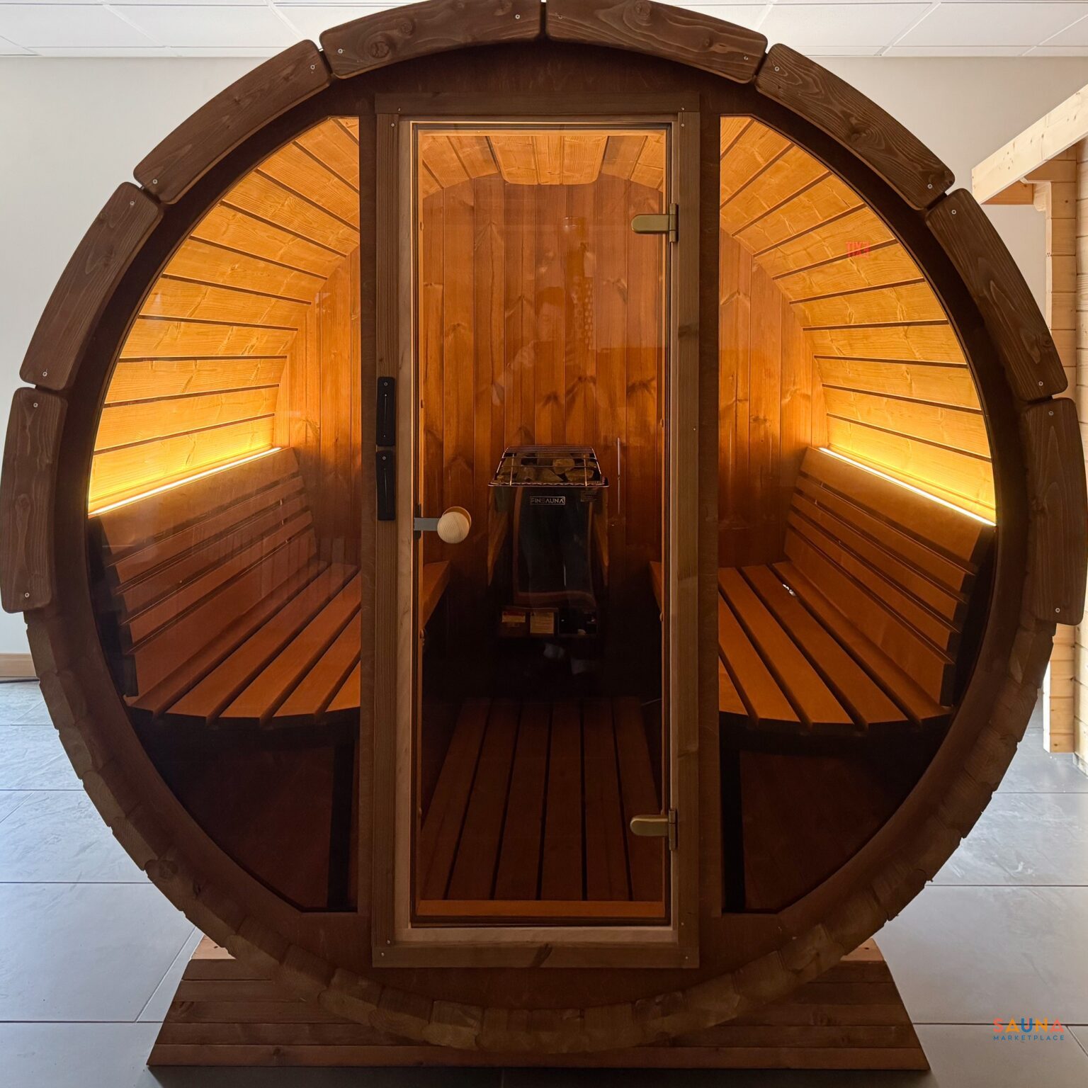 Ergo Barrel Sauna Kits by SaunaLife - The High-End European Barrel ...