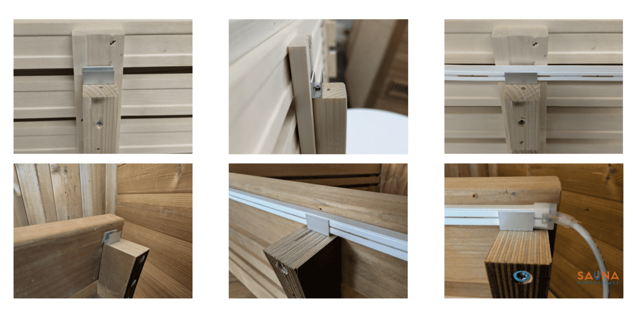 Sauna LED Light Strip - Compatible with HUUM, Harvia, and Saunum ...