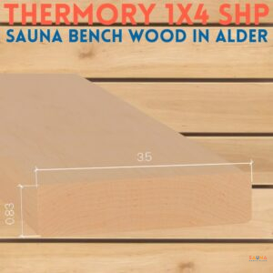 Premium Sauna Wood – Thermo Aspen, Alder & Spruce, Stocked in USA