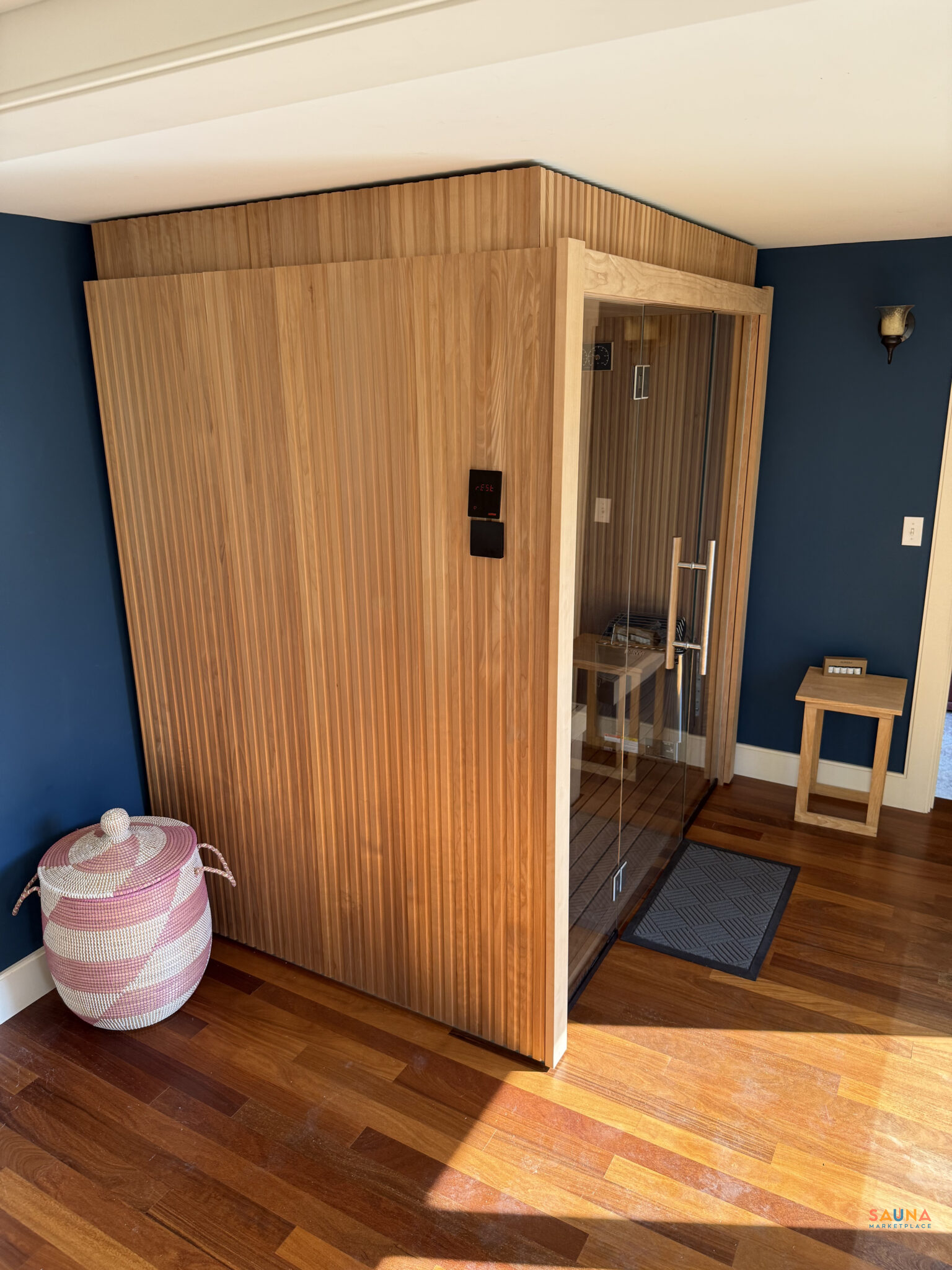 Auroom Libera Glass - Indoor Sauna Kit With Floor Kit ...